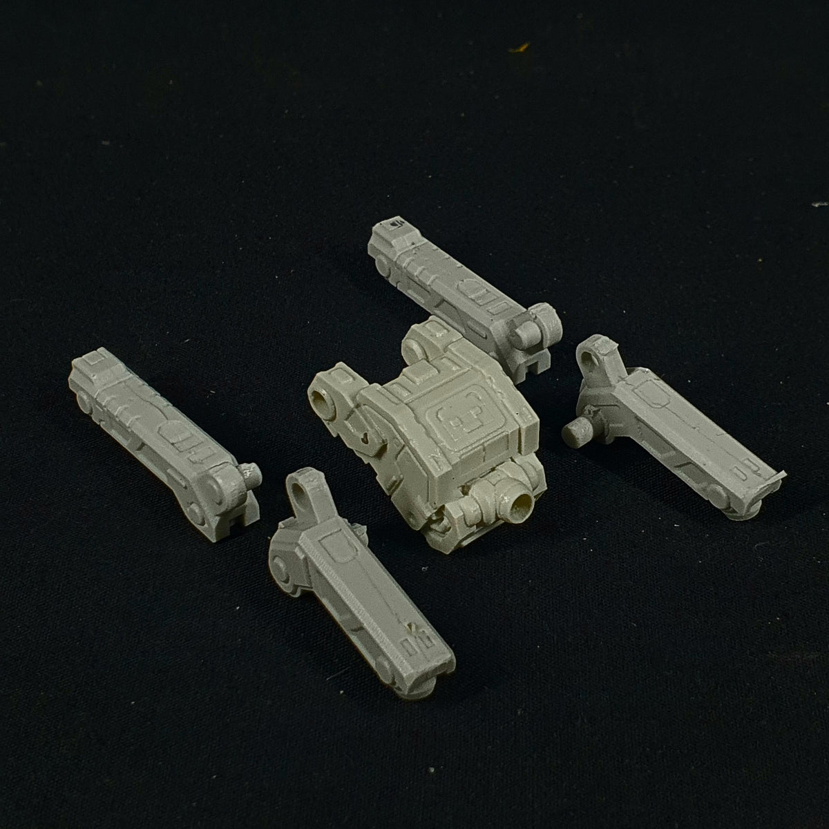 1/100 scale EISENFRONT, 1/24 scale "Ascension" jump jet. – Centerfire ...