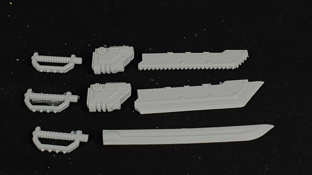 1/12 scale "FLESHBANE" Ripper sword – Centerfire Hobbies